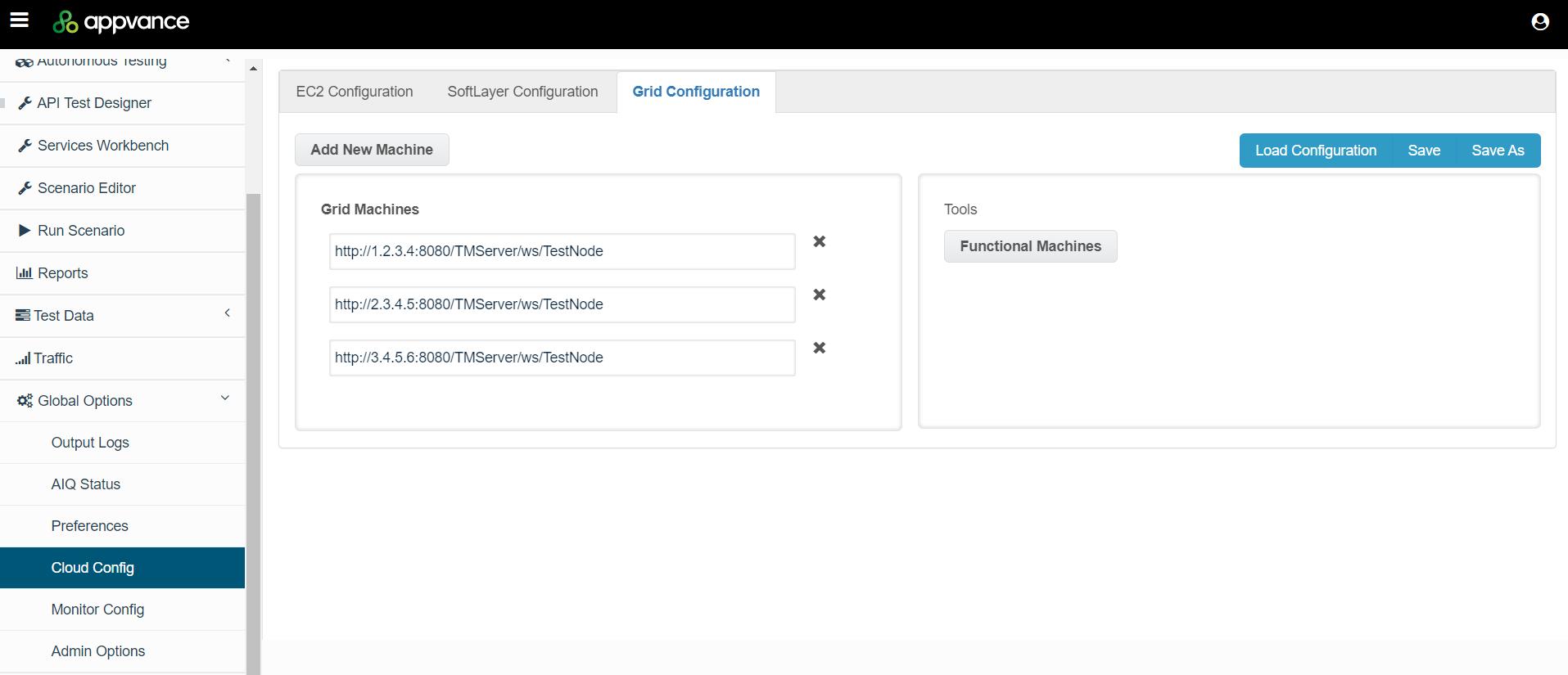 Checking the Status of Test Nodes