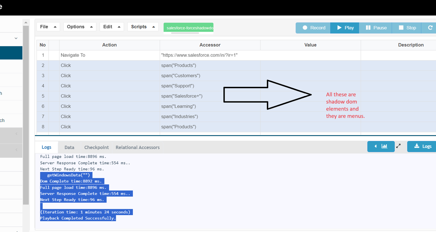 About Shadow DOM Settings