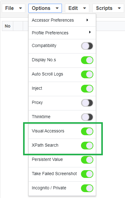 Enabling Visual Accessors